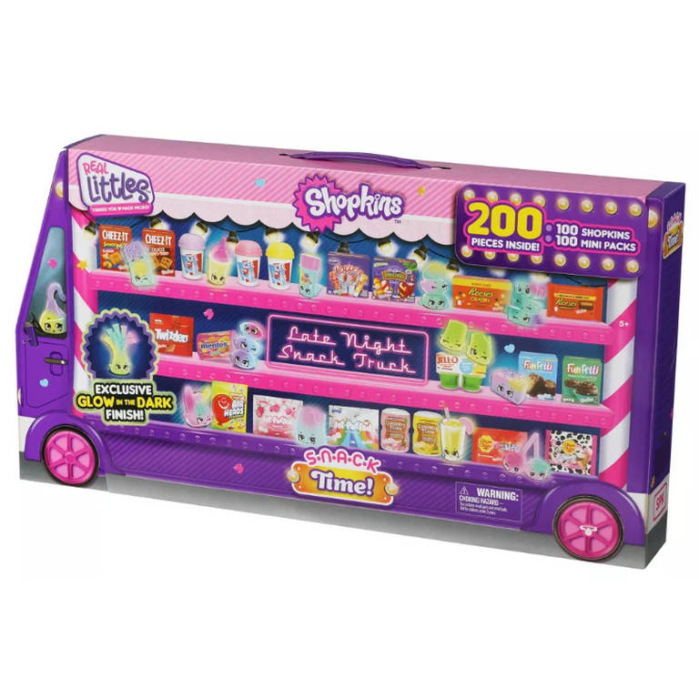 Shopkins Real Littles Snack Time Multipack 200 Pieces 100, 45% OFF