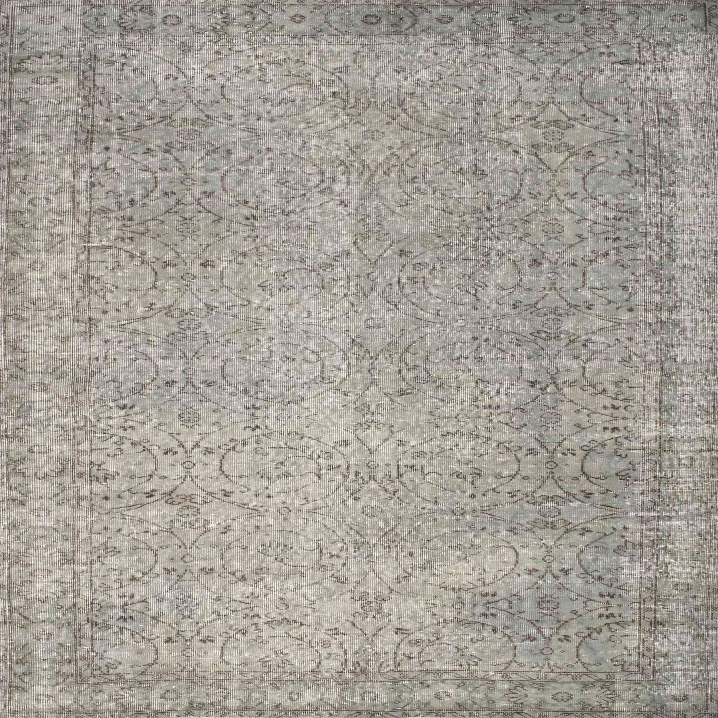Ahgly Company Indoor Square Contemporary Sage Green Abstract Area Rugs ...