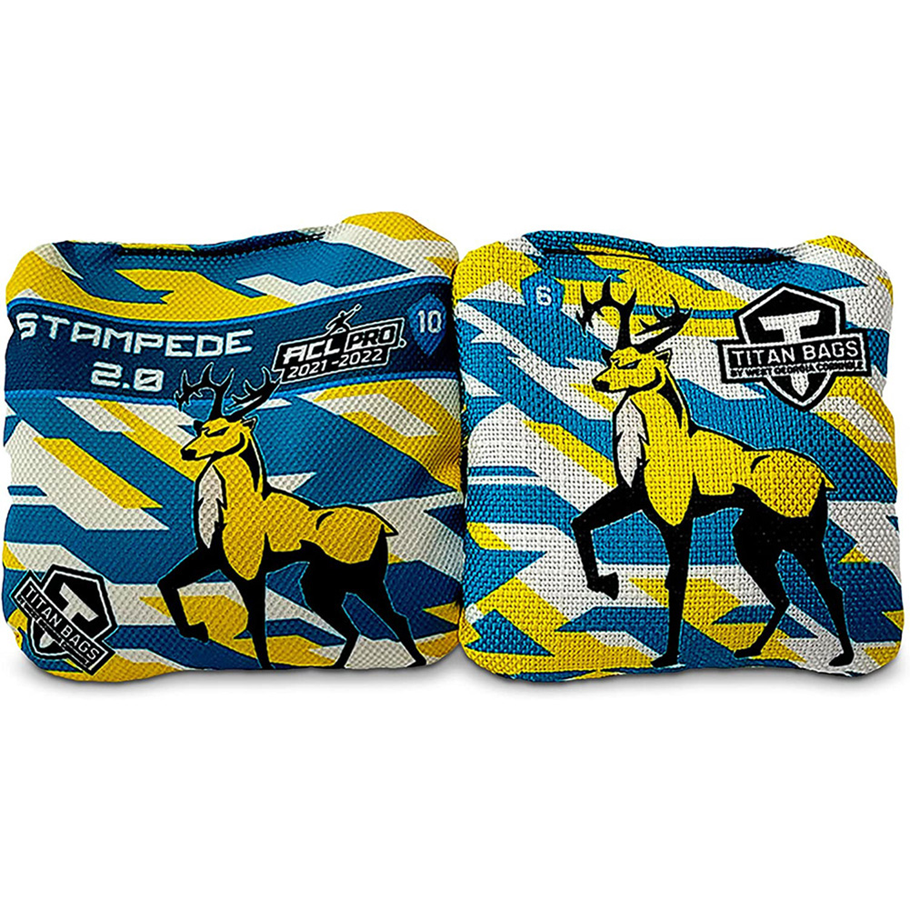 Titan Bags Stampede 2 0 Cornhole Bags Acl Pro Approved Toss Bags