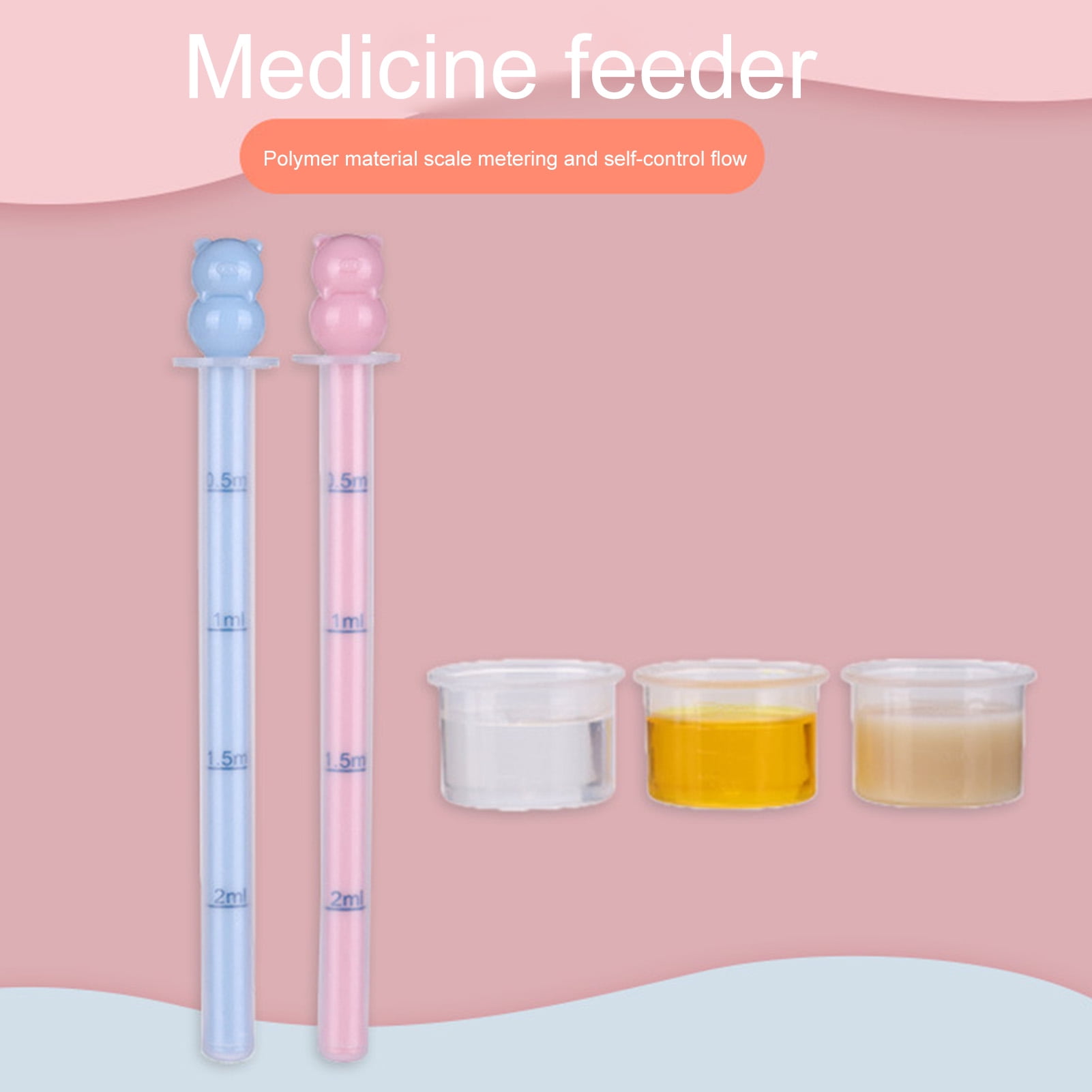 Visland Baby Medicine Dispenser , Medicine Feeder with Scale Portable ...