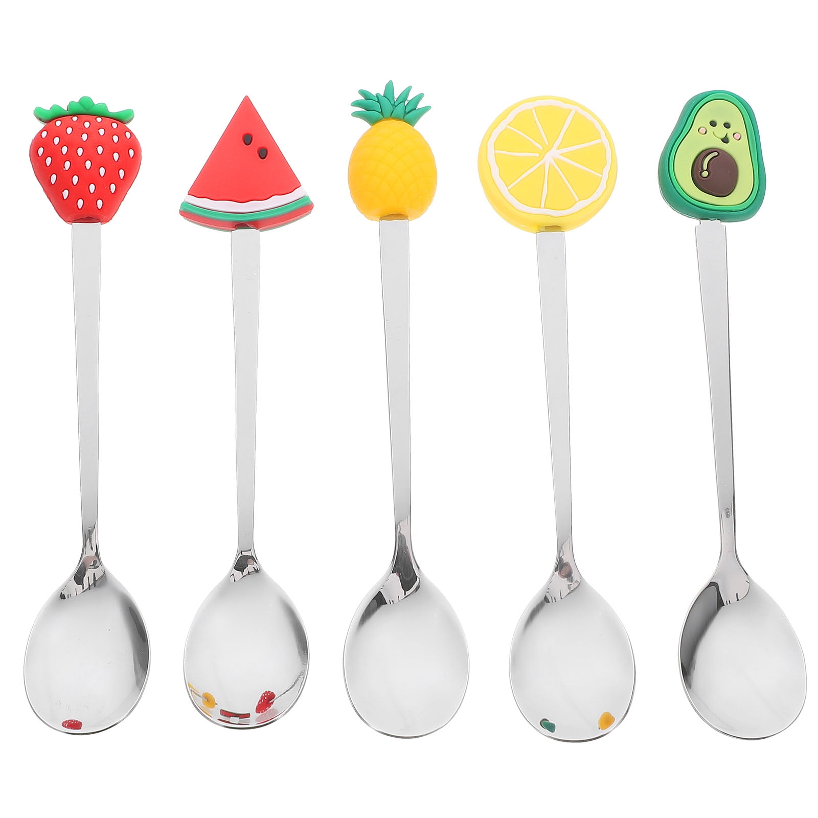 Click here for Ounona 5pcs Stainless Steel Fruit Spoon Dessert Sp... prices