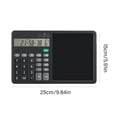 Solar Rechargeable Calculator Writing Board Voice Control Large Display ...