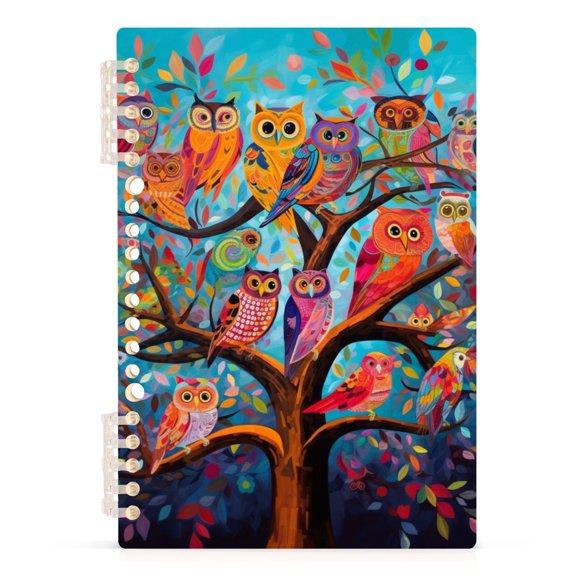 Cute Cartoon Goose Spiral Journal Notebook College Ruled Notebook 8.3 ...