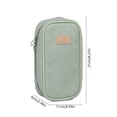 Beforeyayn Large Capacity Woven Pencil Case Portable, High Glossy ...