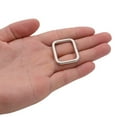 Fenggtonqii Metal Rectangle Ring Buckles Square Strap Webbing Belt ...