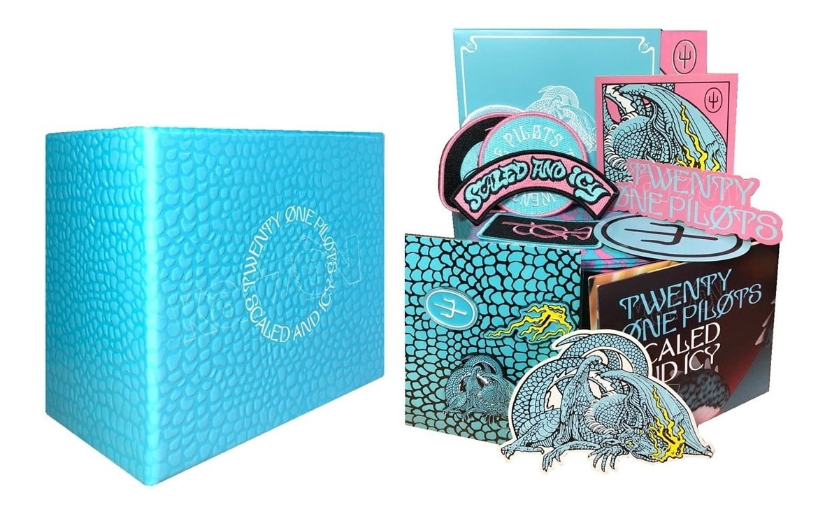 Boxset Edición Limitada CD No Label Twenty One Pilots Scaled And Icy ...