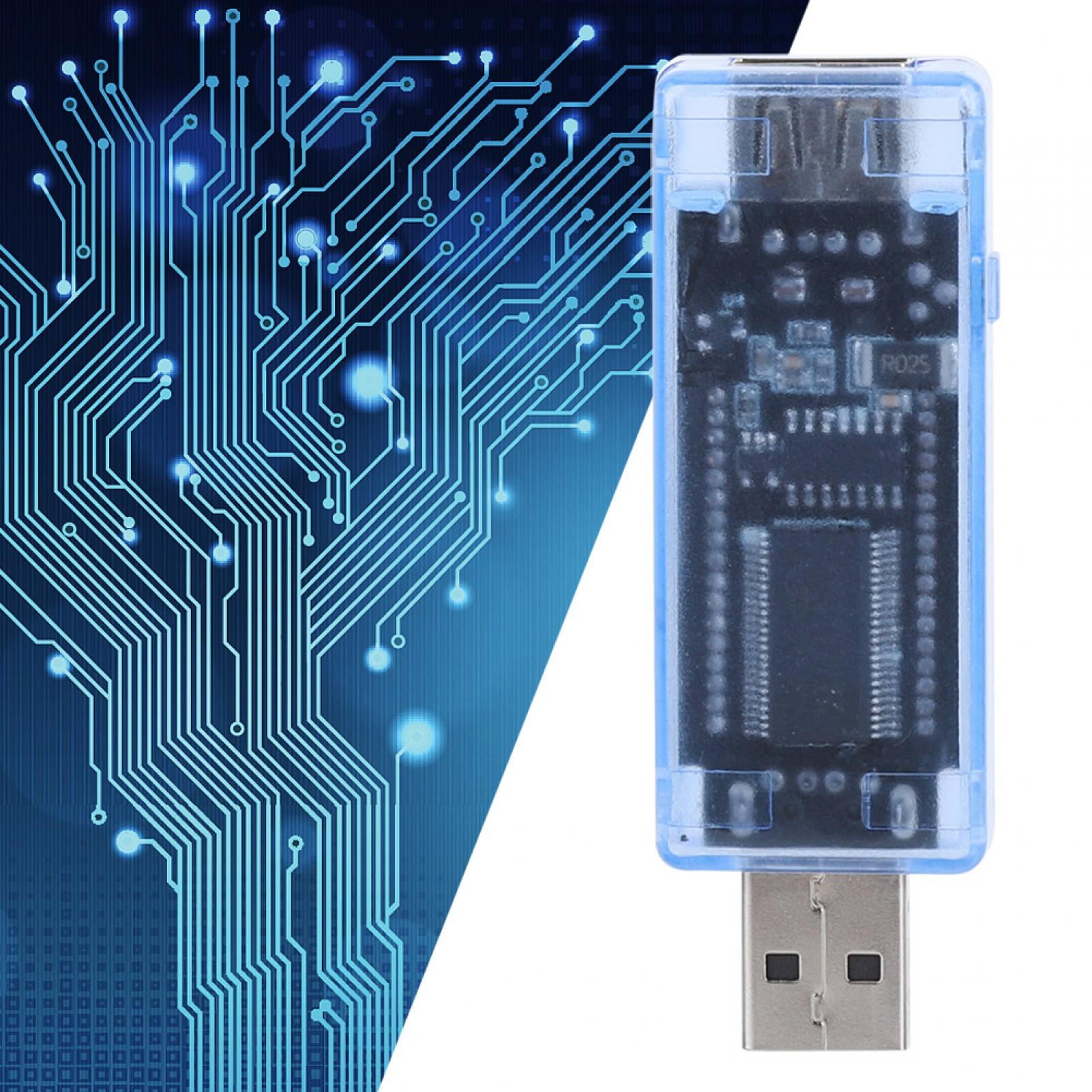 Probador de cargador USB, detector USB LCD, voltímetro, detector USB ...