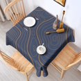 42x42in(107x107cm) Square Tablecloth, Waterproof Polyester Table Cover ...