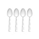 International Silver Checkered Frost 20-piece Stainless Flatware set ...