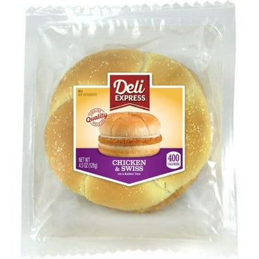 Deli Express Deli Club Wedge 4.4oz (PACK OF 10) - Walmart.com