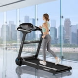 Goplus 2.25HP Foldable Treadmill Walking & Running Machine with LED ...
