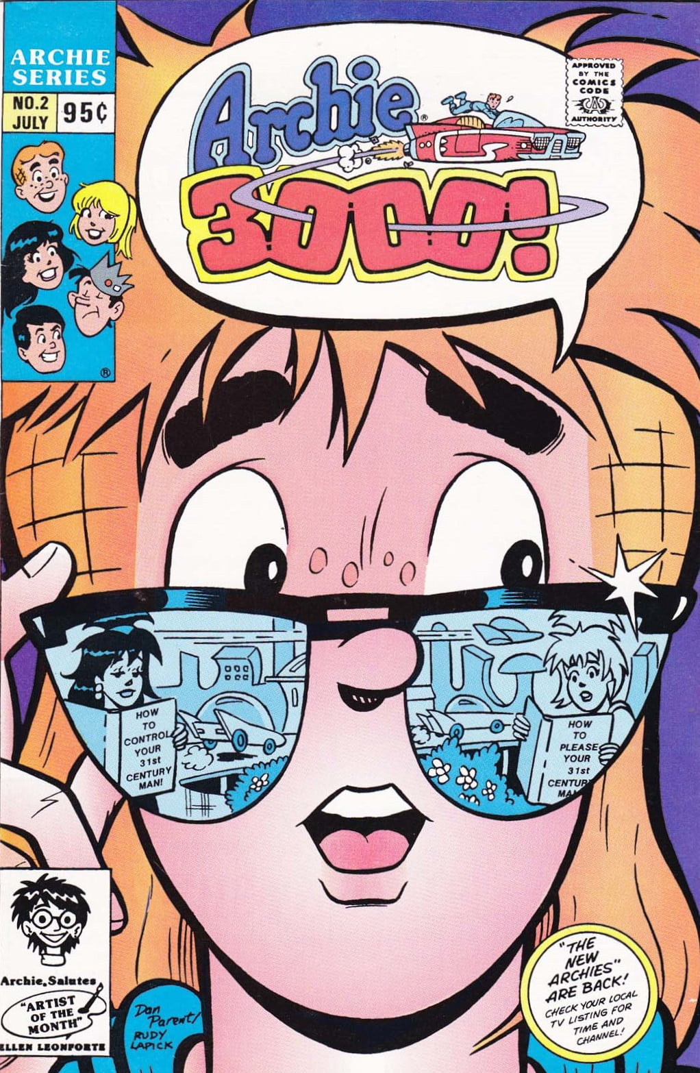 Archie 3000 #2 VF ; Archie Comic Book - Walmart.com
