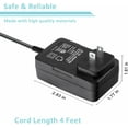 LINYAN-12.6V 2-Prong AC/DC Adapter Compatible with Aiper Seagull 800 ...