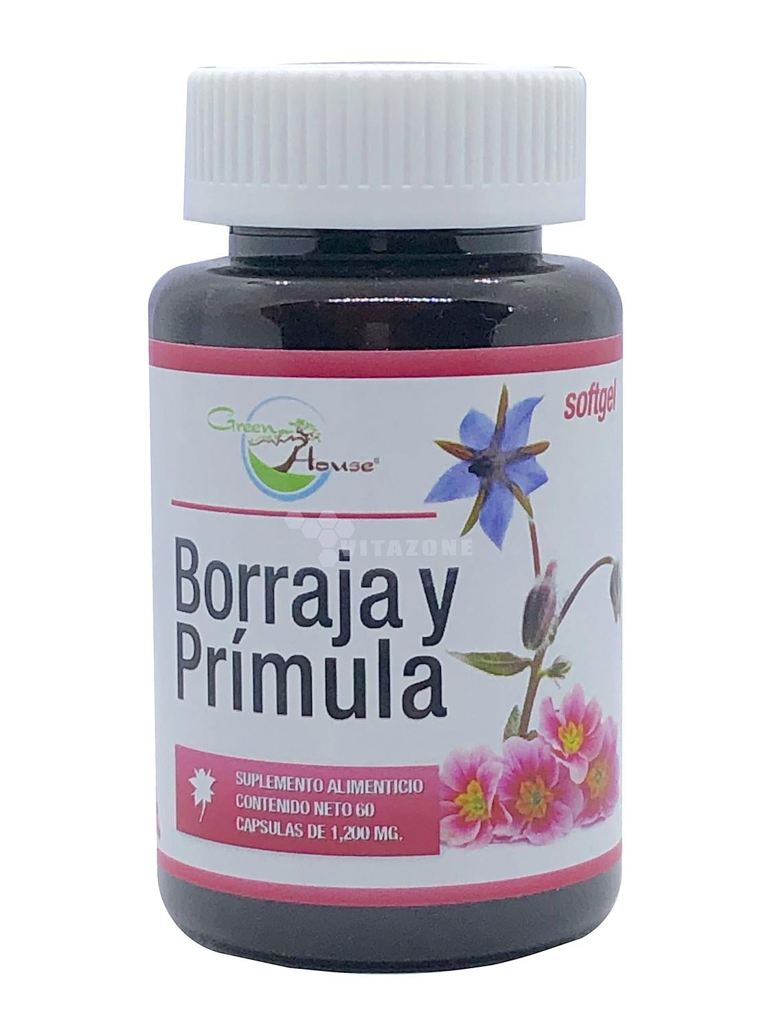 Borraja y Prímula 60 cápsulas Green House | Bodega Aurrera en línea