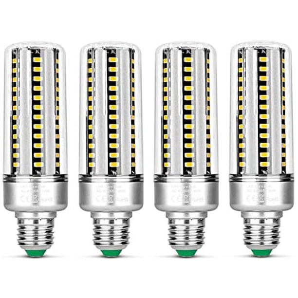 GFDYREE 4Pack LED Corn Bulb, Super Bright, 20W (120W Equivalent), 1500 ...