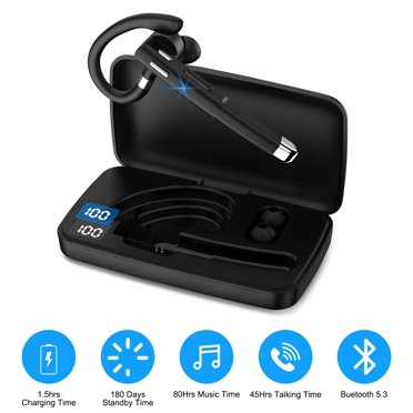 Wireless Earbuds for iPhone,Android,AILKIN Bluetooth 5.2 Headphones 3500mAh 120hrs Playtime ...