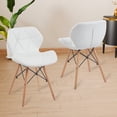 Noble House Modern Dining Chair with Backrest,High-Resilience Sponge ...