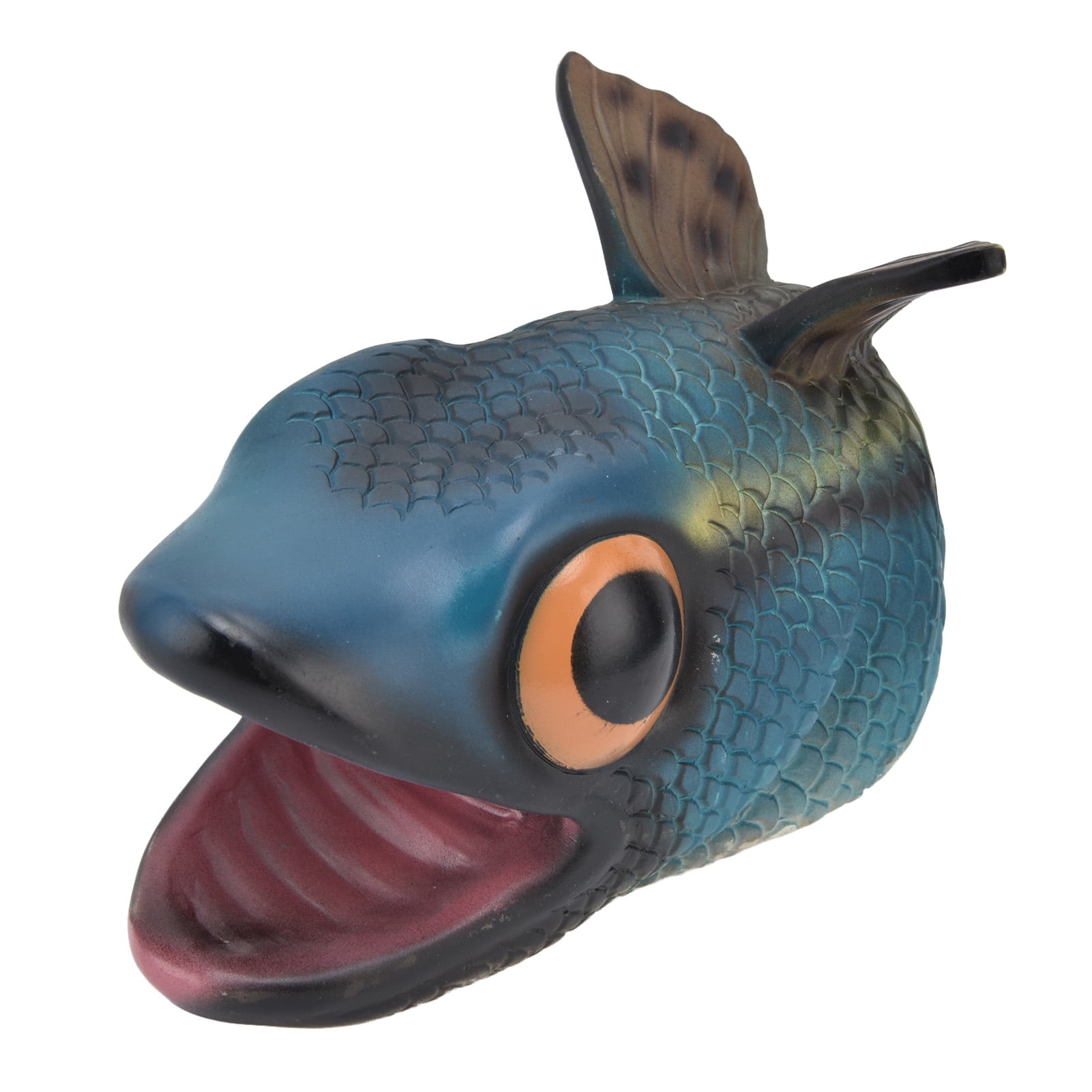 Noref Fish Hand Puppet Soft Vinyl Lifelike Flexible Exquisite ...