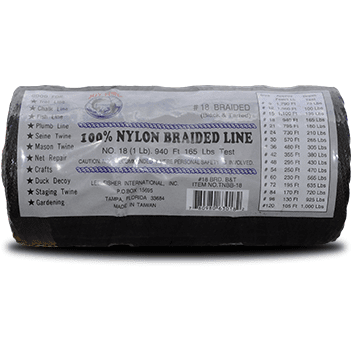 Joy Fish Braided Nylon Twine - Black - Walmart.com