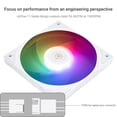 LAWONP-TL-H12015W-S PWM Fan-1900RPM Speed,Computer Cooling Low-Noise ...