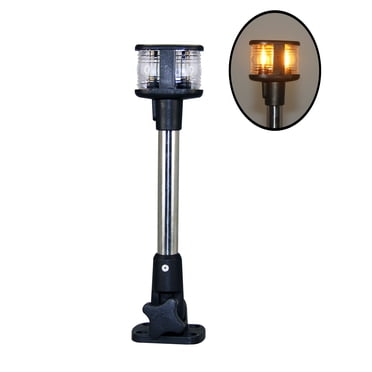 Pactrade Marine Boat LED All Round Anchor Fold Down Navigation Light SS ...