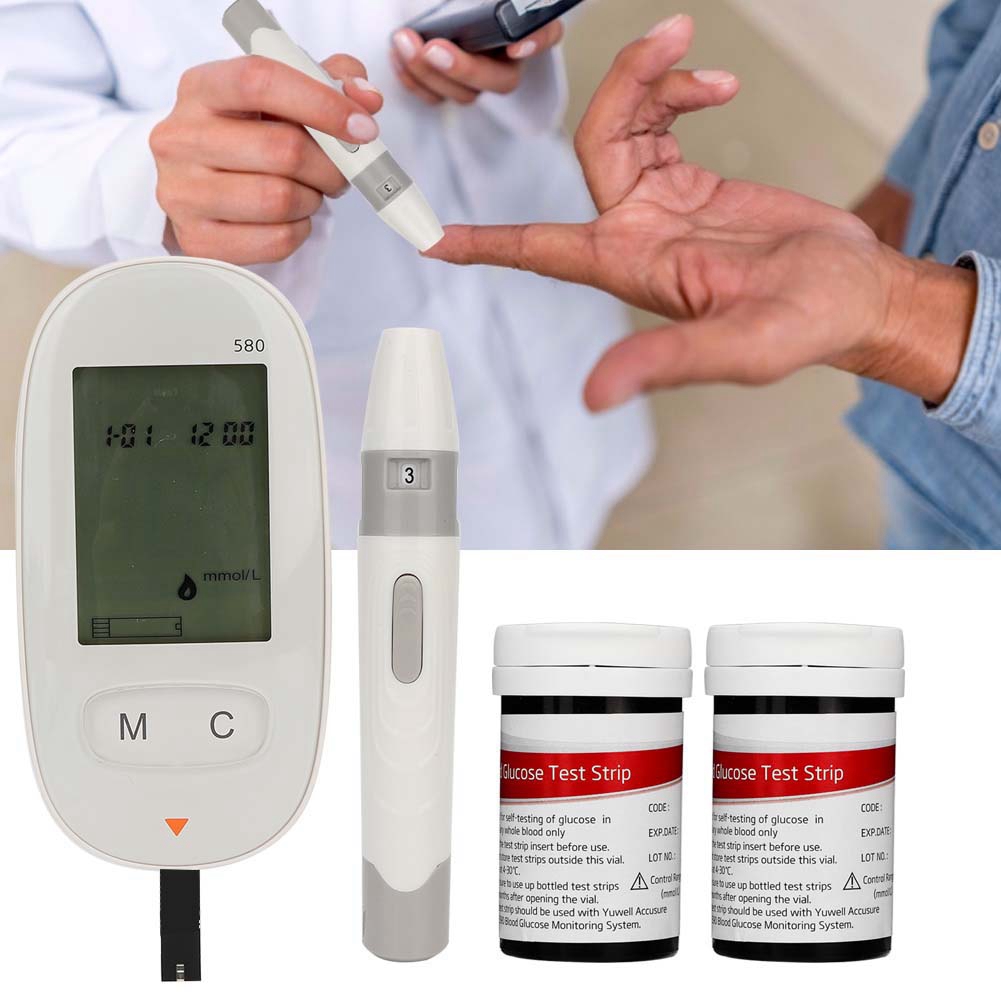 Monitor eléctrico de glucosa en sangre Monitor de glucosa en sangre ...