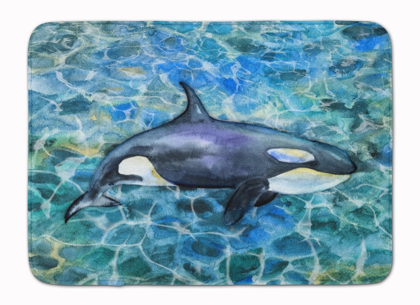 Killer Whale Orca Machine Washable Memory Foam Mat - Walmart.com