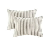 Mainstays 5-Piece Tan Striped Comforter Set, King - Walmart.com