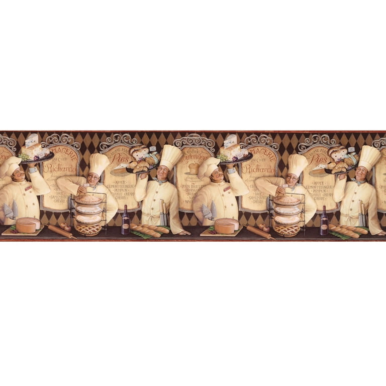 Bistro Chef Wallpaper Border