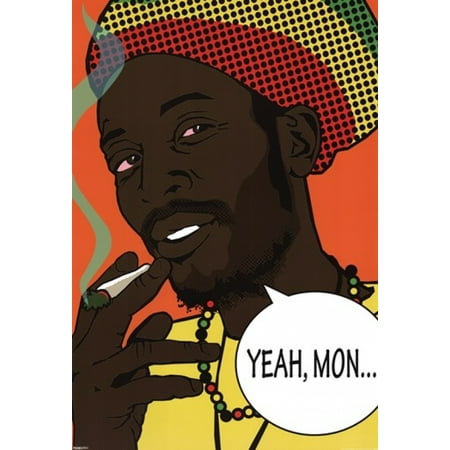 Rasta - Yeah Mon Poster (24 x 36) | Walmart Canada