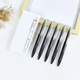 Black Gel Ink Pens Set, Fine Point 0.7mm, Quick-Dry, 5-Pack 10ml ...