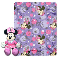 Disney's Minnie Mouse Perfume Pretty Hugger and Fleece Throw Set ...