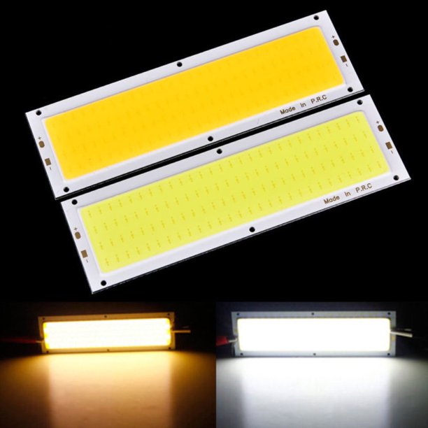 OUSITAID Durable 12-24V 1000LM 10W COB LED Strip Light Power Lamp Chip ...