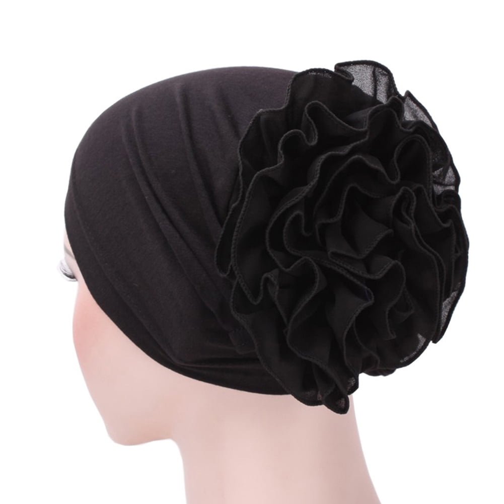Yesbay Women Lady Head Scarf Flower Hat Cap Cotton Bandana Headwrap ...