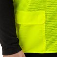 Glownary High Visibility Surveyor Safety Vest, Class 2, Lime Green ...