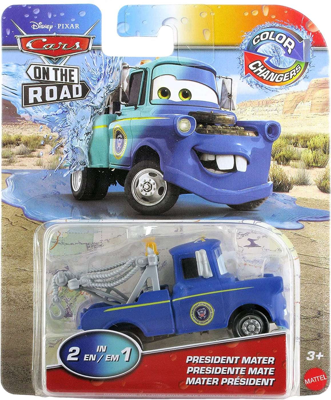 Disney / Pixar Cars Color Changers President Mater Diecast Car ...