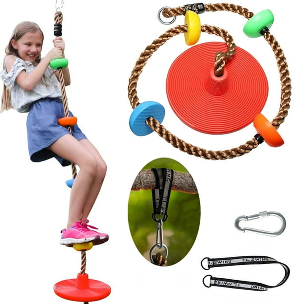 Rope Swings for Kids, climbing Ropes Tree Swing with Platforms and ...