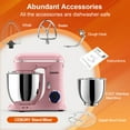 Free Shipping! CEBORY Stand Mixer, 6.5 QT Tilt-Head Food Mixer, 10 ...