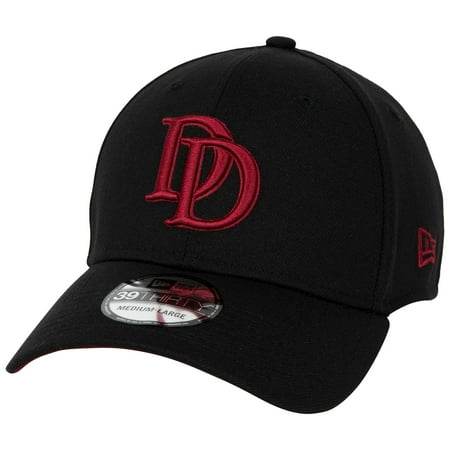Daredevil Logo Black Colorway New Era 39Thirty Fitted Hat-Medium/Large ...