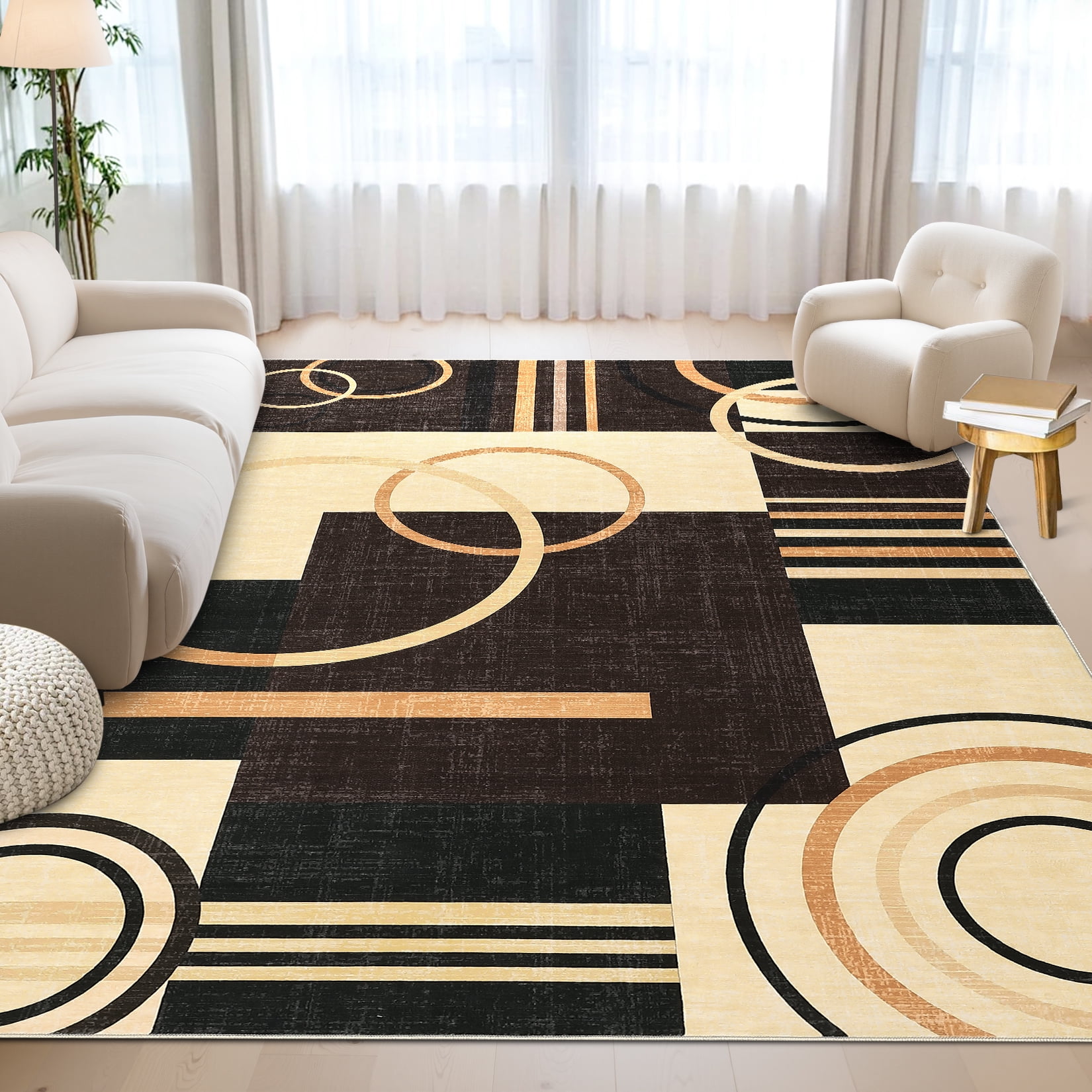Click here for Homerry Area Rugs 8 X 10 Rug For Living Room Geome... prices