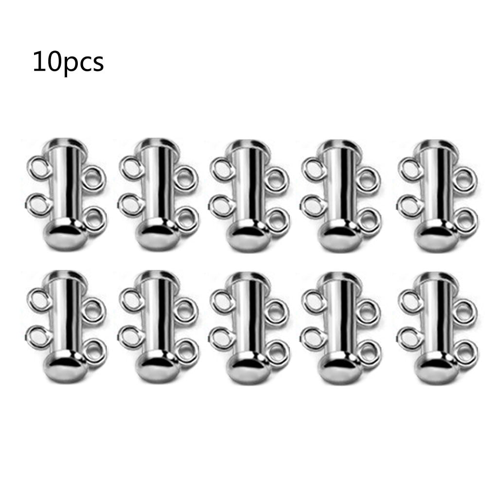 JUNTEX Slider Clasp Buckles Screw Connector Fastener for DIY Jewelry ...
