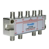 Skywalker 5-2300MHz 8-Way Splitter for Off-Air & Satellite Signals (1 F ...