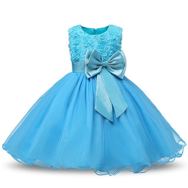 Click here for Aamilife Girl Princess Flower Dress Tutu Wedding B... prices