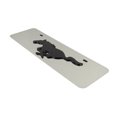 Ford Mustang Logo On Mini License Plate (Black on Chrome) - Walmart.com