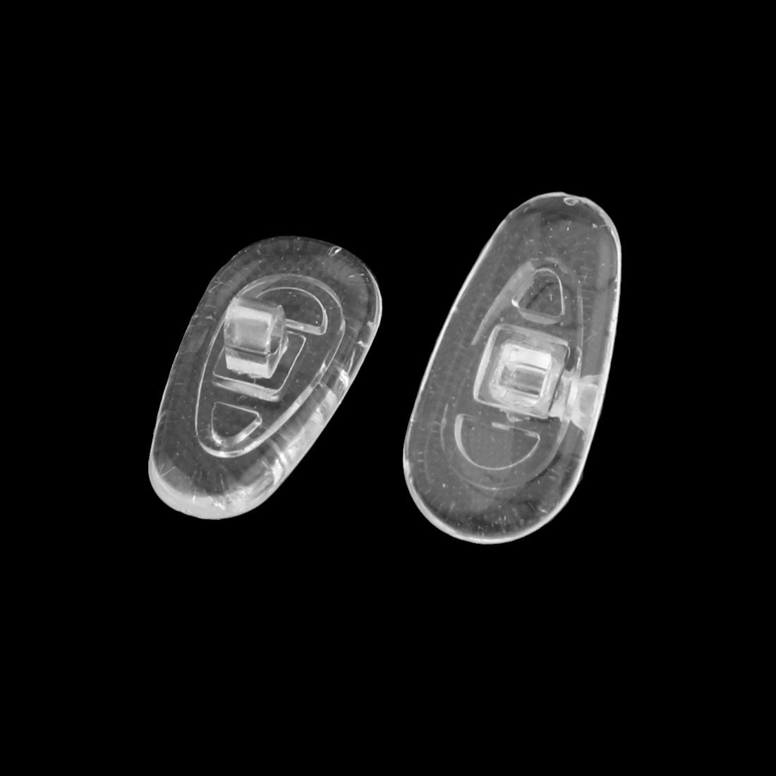 Office Household Silicone Sensitive Skin Eyeglass Nose Pads Clear 25 Pairs Walmart Canada