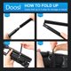 Doosl Walking Cane for Men & Women, Portable Retractable Canes, Fall ...