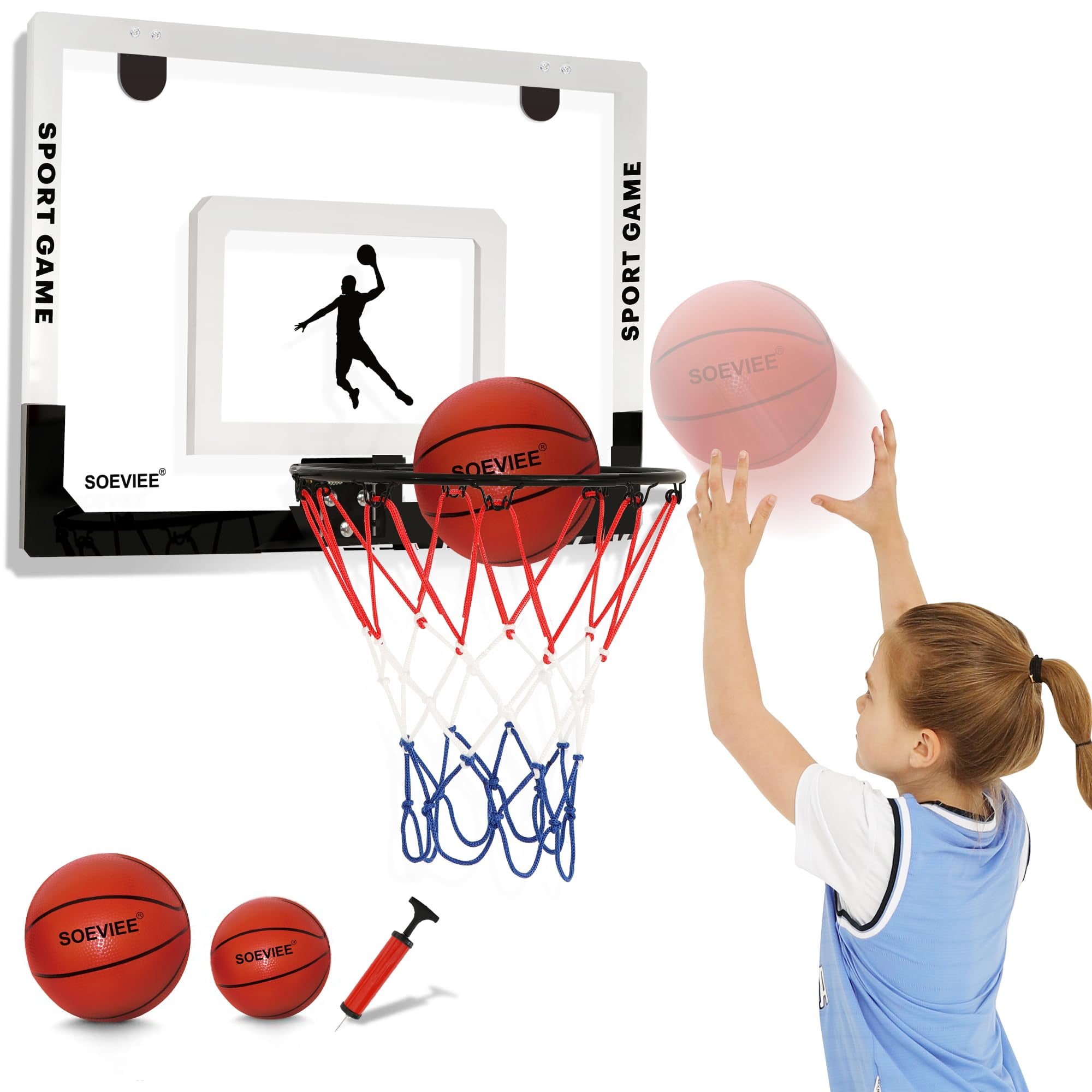 Click here for Soeviee Large Basketball Hoop Indoor For Kids & Ad... prices