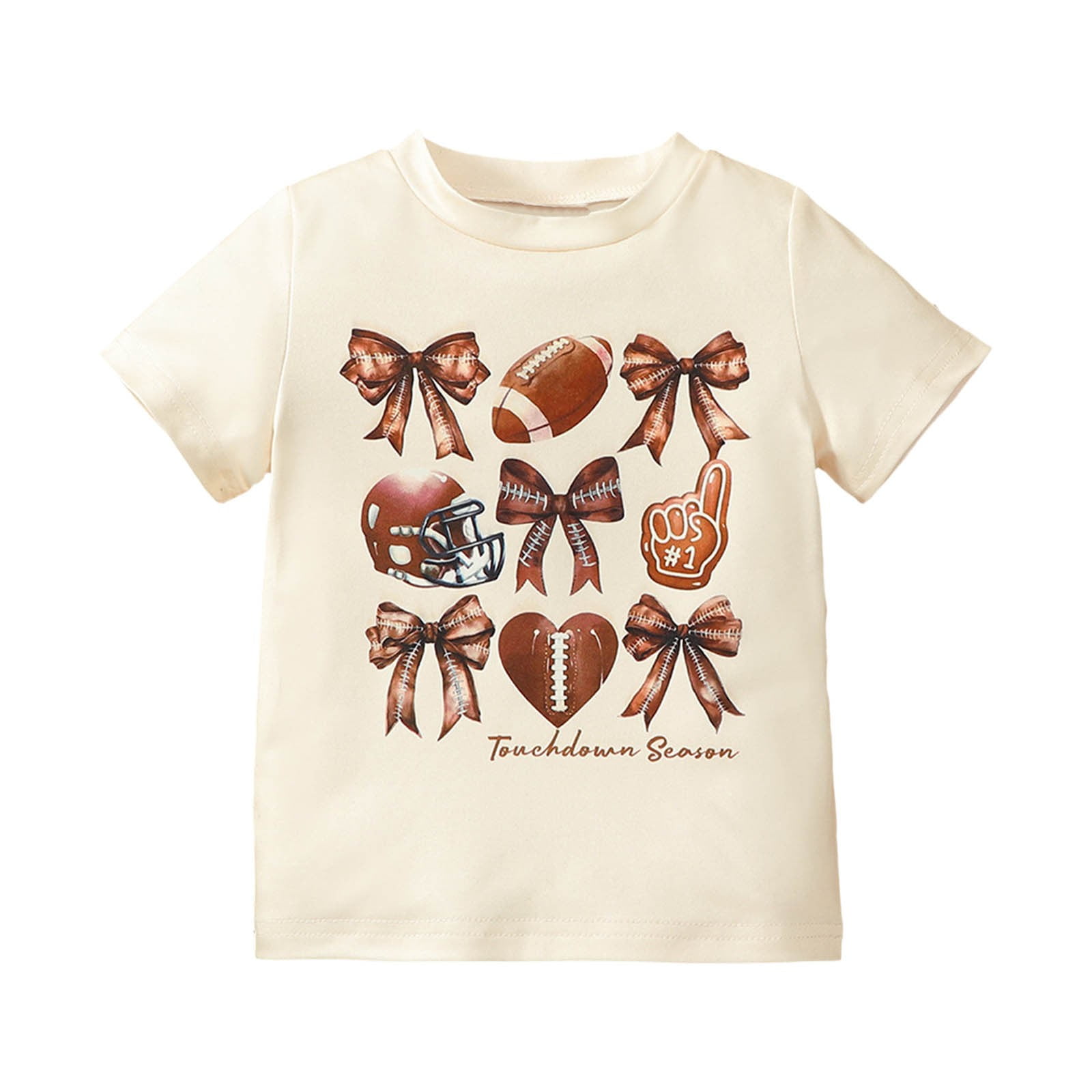 Click here for Mezzall T Shirts For Girls Game Day Short Sleeve S... prices
