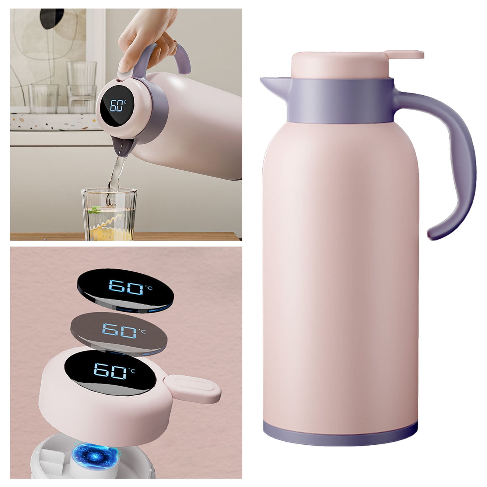 Click here for Bagmrteho Thermal Coffee Carafe With Glass Liner H... prices