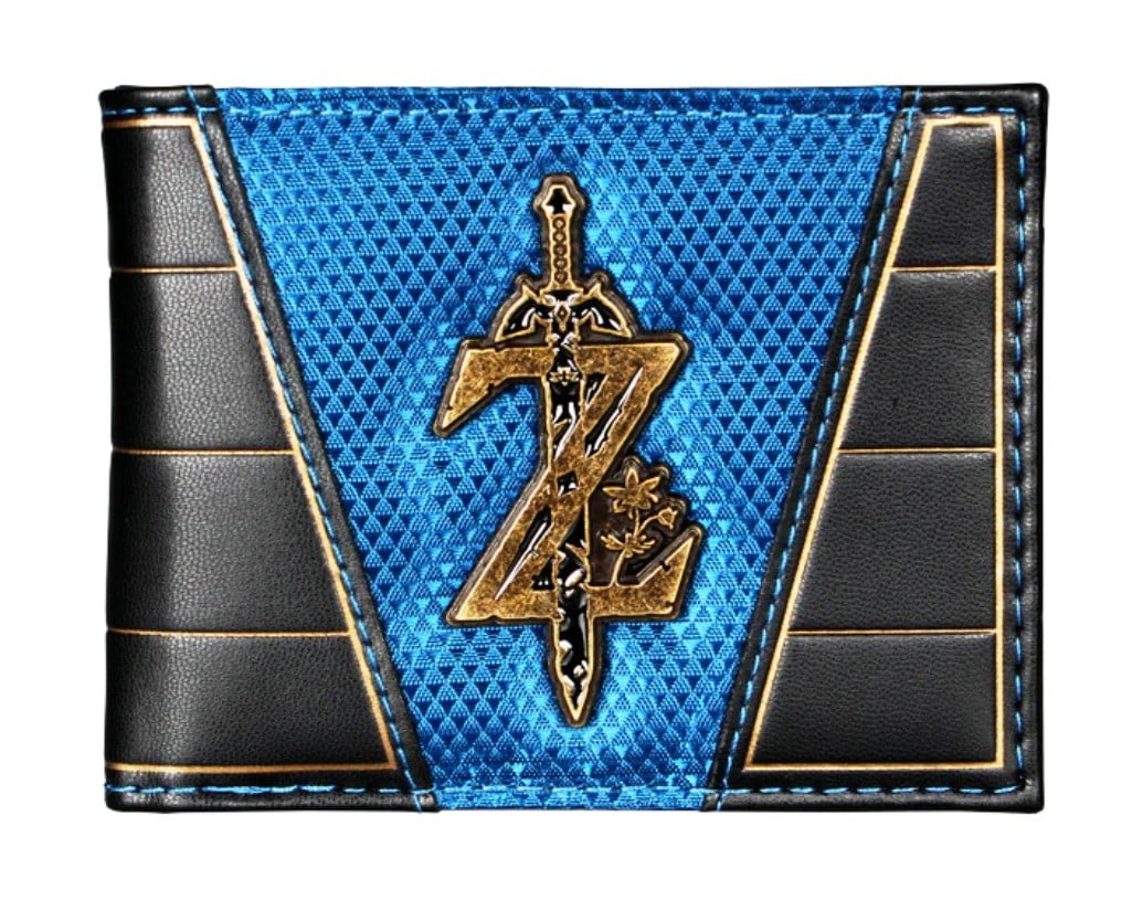 Legend of Zelda Metal Z Logo Bi-Fold Wallet - Walmart.com